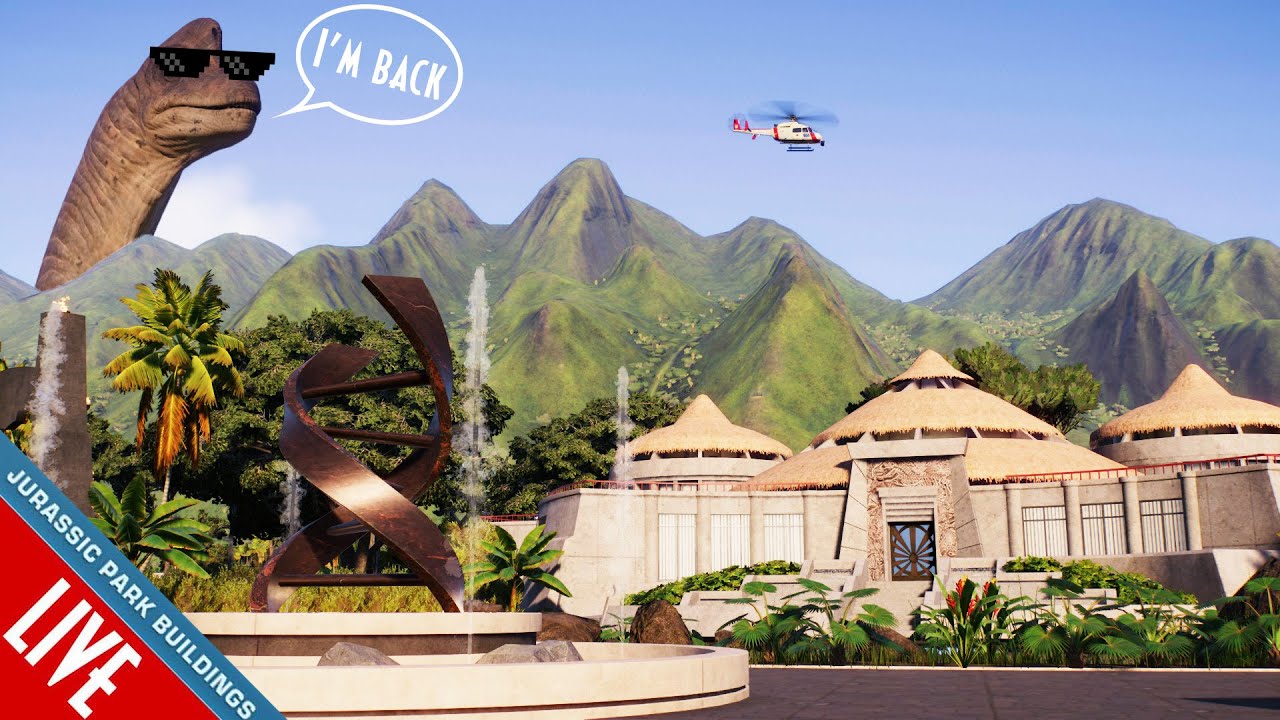 Building A Park With ONE ERA: JP ONLY | Jurassic World Evolution 2 ...