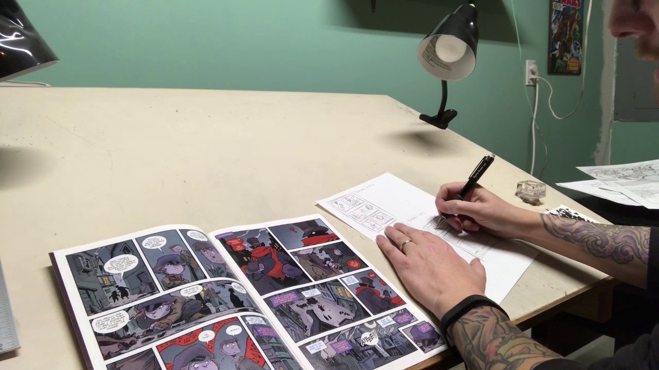 Day 8: 100 Days of Making Comics - YouTube