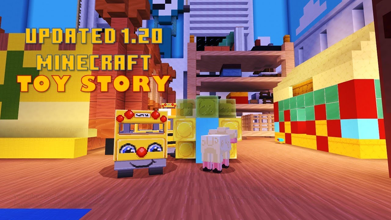 [UPDATED 1.20] Minecraft Toy Story Mashup Pack - YouTube
