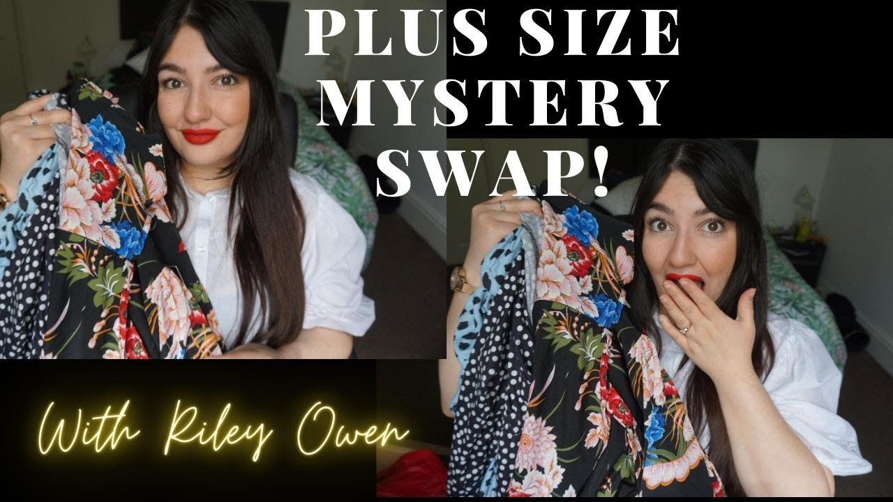 AWESOME PLUS SIZE MYSTERY SWAP NO.2!! WITH RILEY OWEN - YouTube