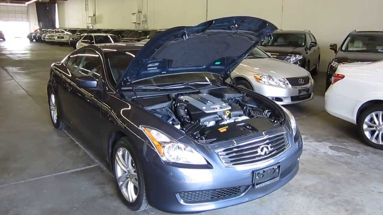 2010 Infiniti G37, Blue Slate - STOCK# 151455 - Engine - YouTube