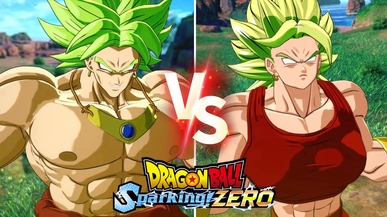 DBZ Broly vs Kale Super Saiyan (Berserker) - DRAGON BALL: Sparking ...