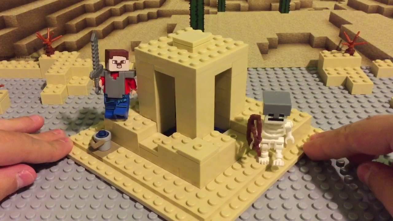 LEGO Minecraft Desert Well MOC (SSSBPC) - YouTube