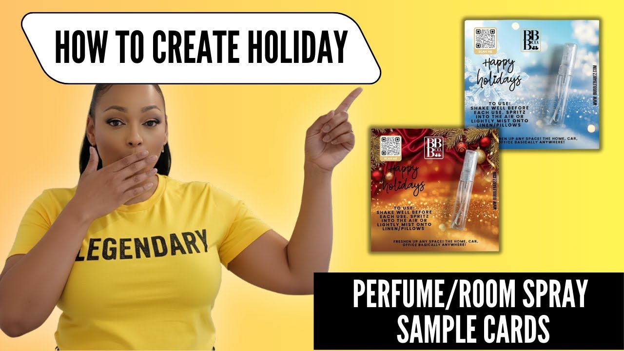 Perfume Card Tutorial - YouTube