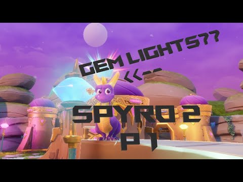 Gems For Lights?!? Spyro 2 Part 1 - YouTube
