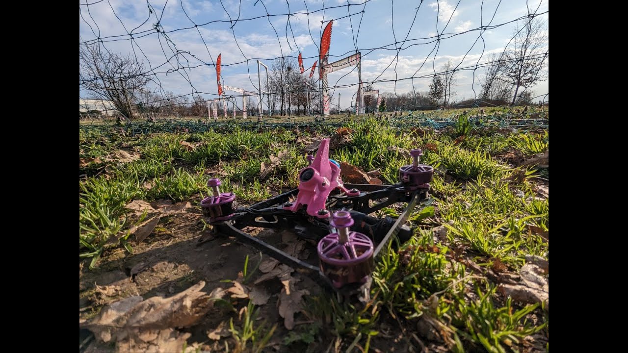 Training hard for the start of the drone racing season - YouTube