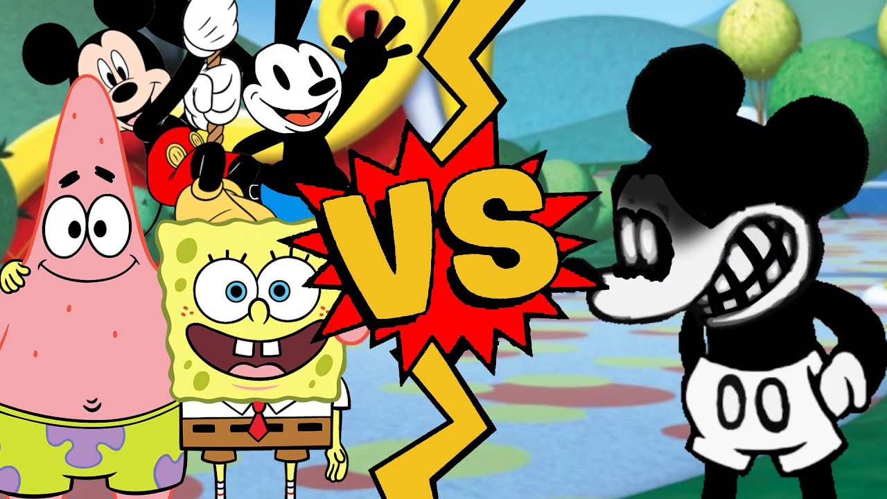 Oswald The Lucky Rabbit Vs Mickey Mouse