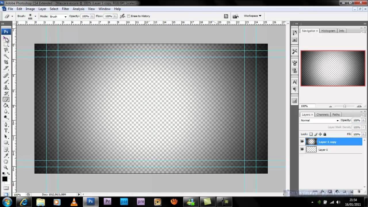Tutorial Adobe Premiere + PS - Máscara Negra - YouTube