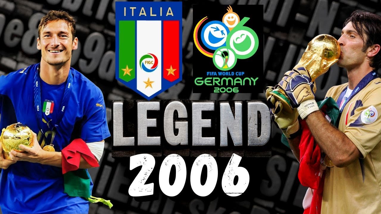SELEÇÃO DA ITÁLIA TETRA-CAMPEÃ DA [COPA DO MUNDO] DE 2006 - YouTube