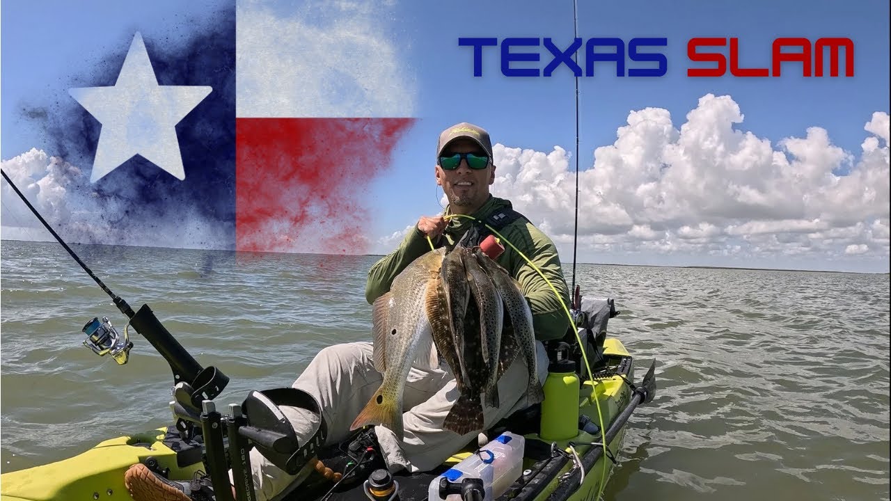Texas Slam Kayak Fishing in Port Mansfield! - YouTube