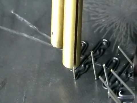 Break repair large staple - YouTube