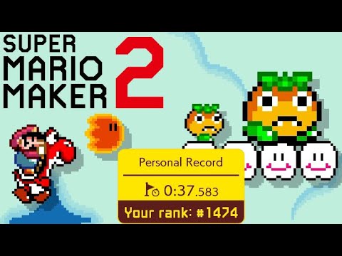 Ninji Speedruns #16: Goombud Bust-Up - Super Mario Maker 2 (スーパーマリオメーカー ...