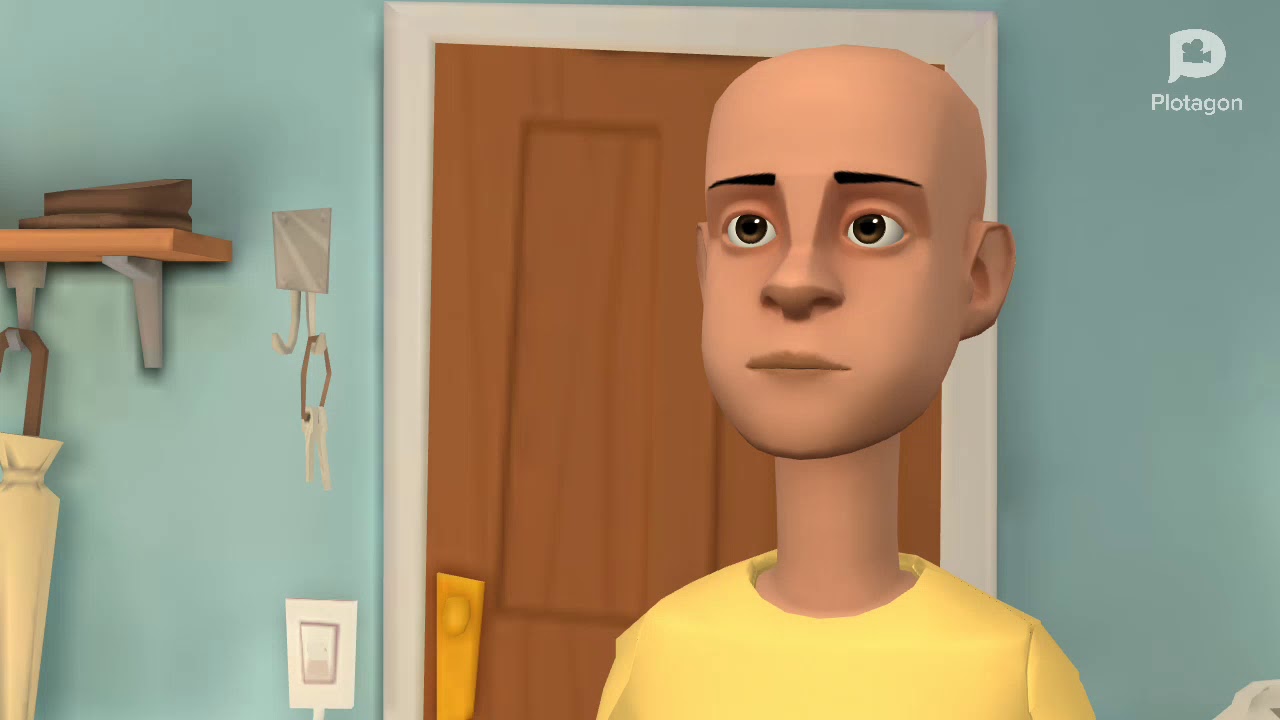 Caillou Says Yes Institute Of Perfection And Gets Grounded - YouTube