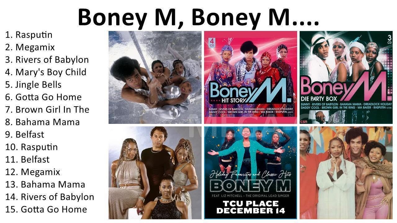 B.O.N.E.Y. .M. Greatest Hits Full Album - The Best of B.O.N.E.Y. .M ...