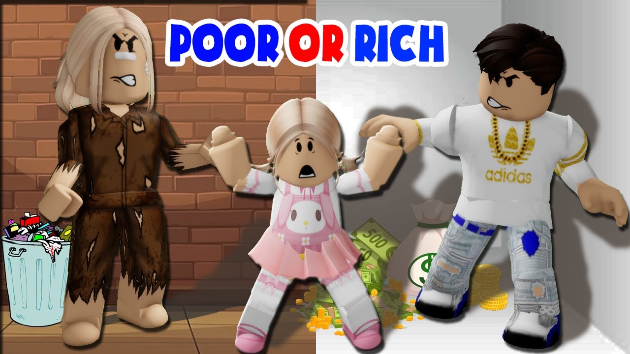 👉 Story: Toddler chooses to live with Rich Dad or Poor Mom | ROBLOX ...