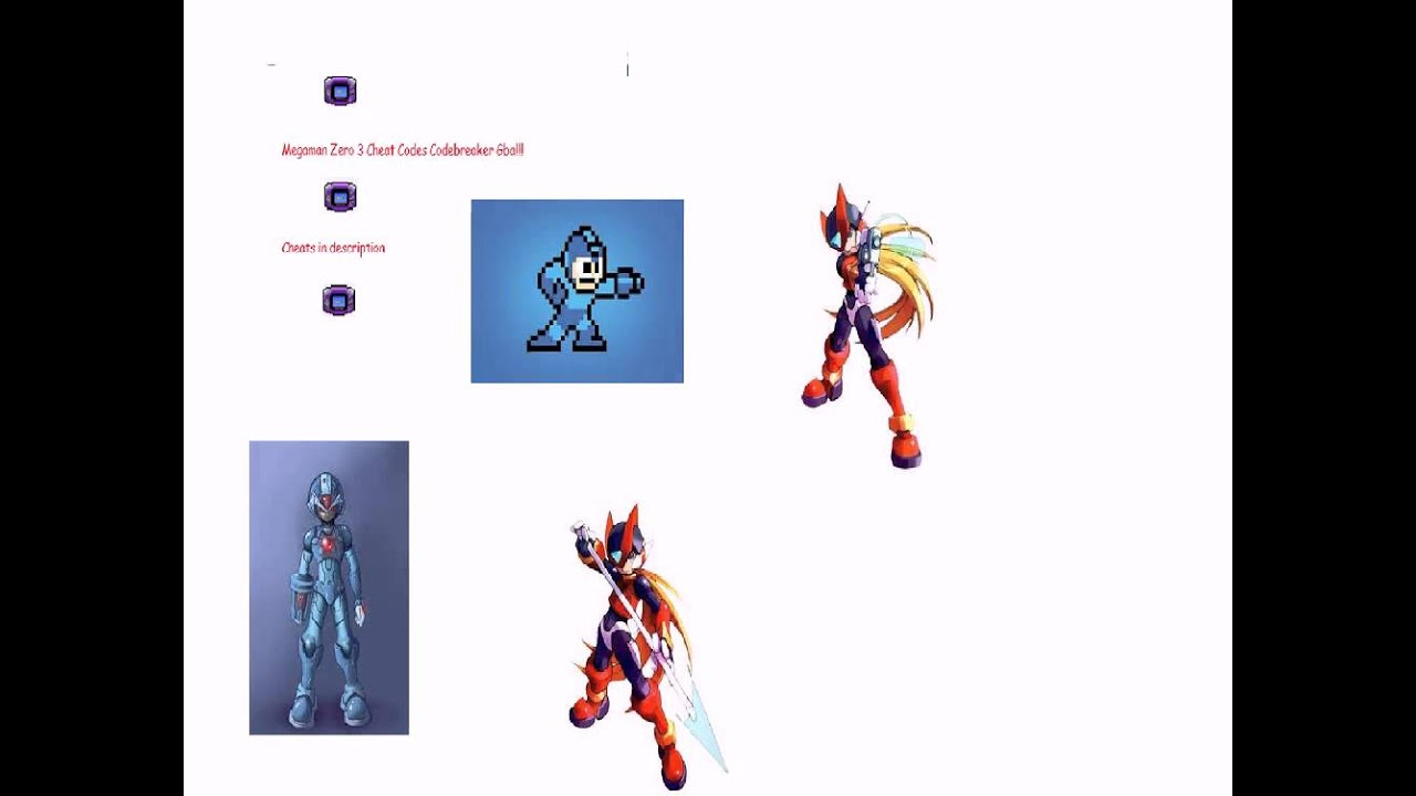 Megaman Zero 3 Codebreaker GBA - YouTube