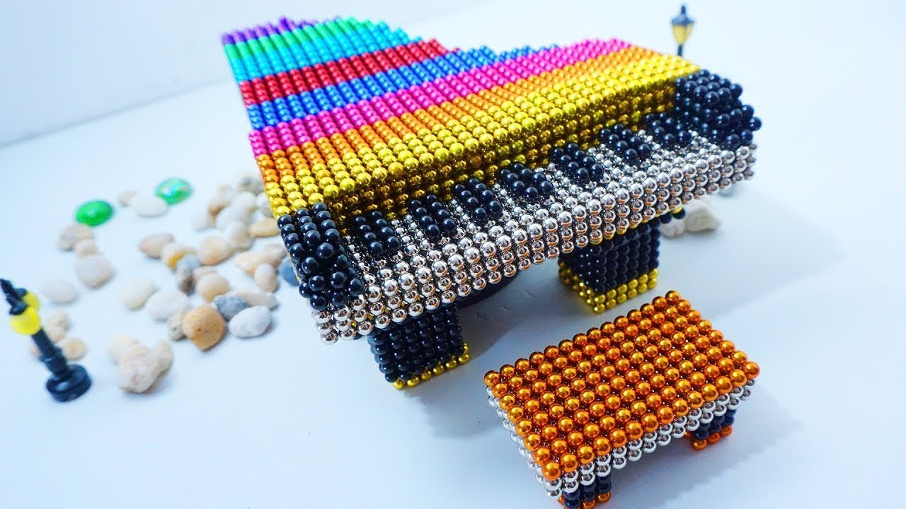 MAGNETIC BALLS | DIY - HOW TO MAKE PIANO MAGNETIC BALLS | MAGNET GAME ...