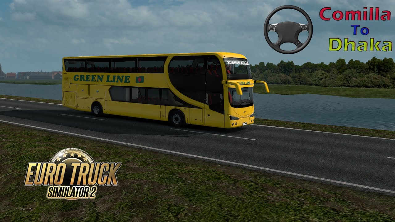Green Line Double Decker | Comilla to Dhaka | Bd Next Gen Map V4 | ETS2 | Phil Gaming OP - YouTube