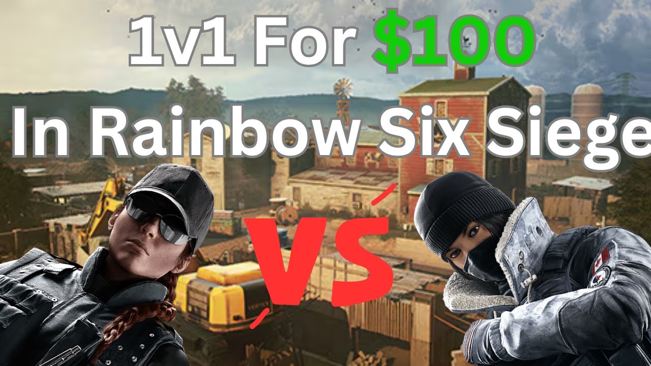 1v1 Wager for $100 in Rainbow Six Siege - YouTube