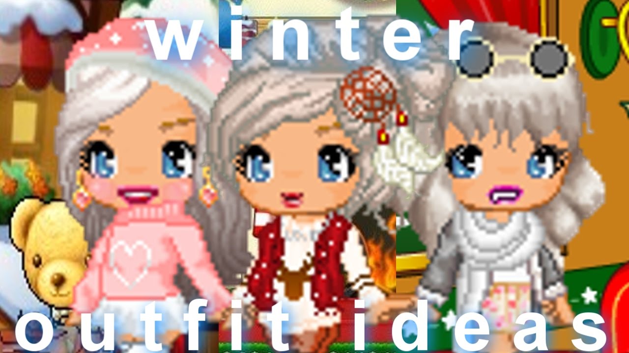 FANTAGE - winter outfit ideas USING YOUR ITEMS ONLY - YouTube