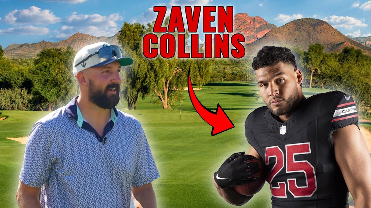 Golfing With NFL Linebacker Zaven Collins - YouTube