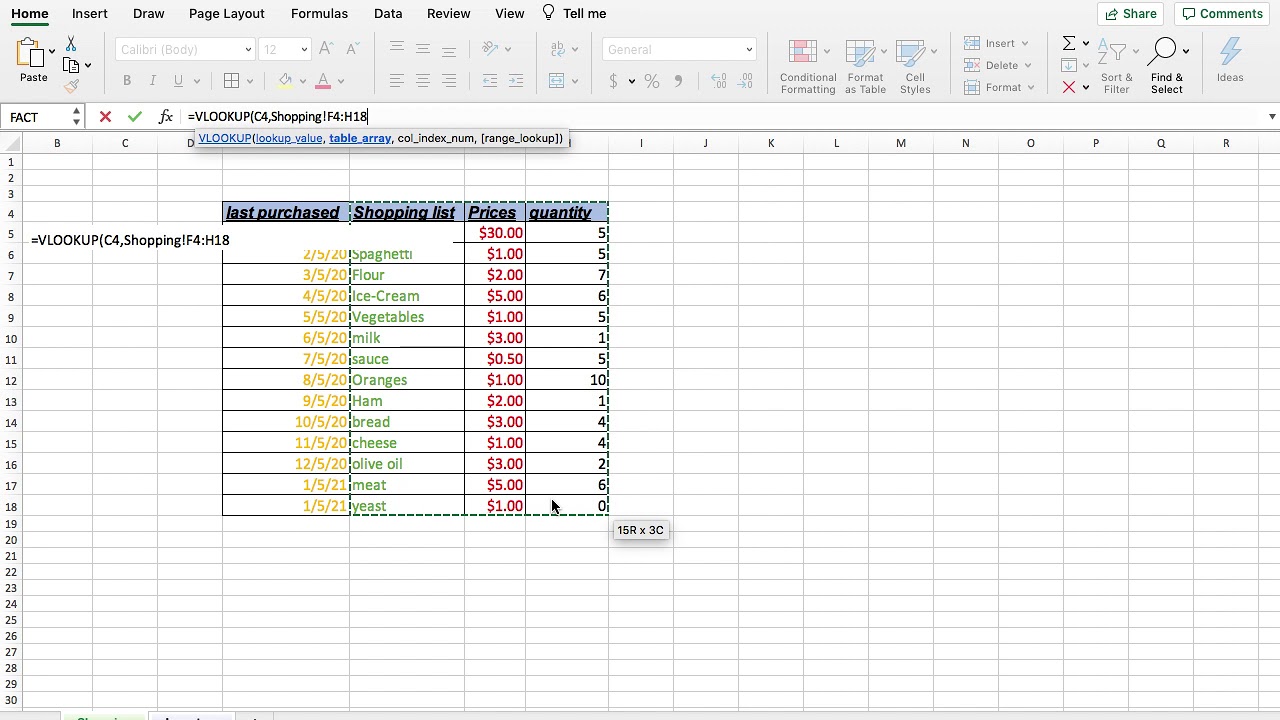 Excel Vertical Vlook Up Youtube