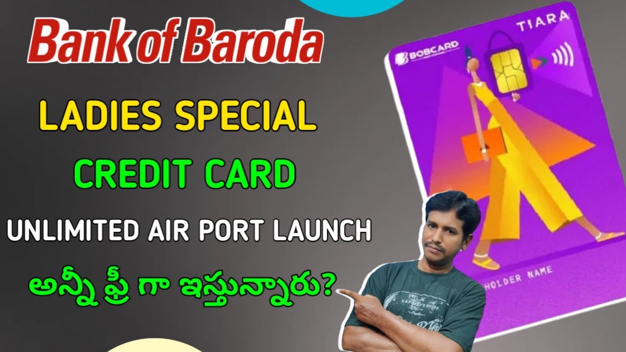 Bank of Baroda Tiara credit card launched|bob tiara credit card full ...