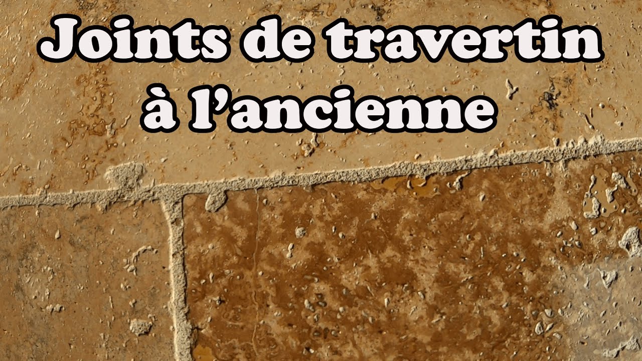 81.G : Comment Réaliser des Joints de Pierre à l'Ancienne avec Sable et ...