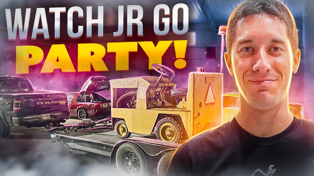I Bought @WatchJRGo Airport Tug and We had a PARTY!! - YouTube