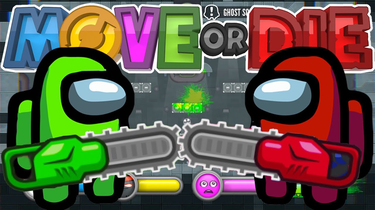 AMONG US CREWMATES PLAYS MOVE OR DIE WITH THE IMPOSTOR - YouTube