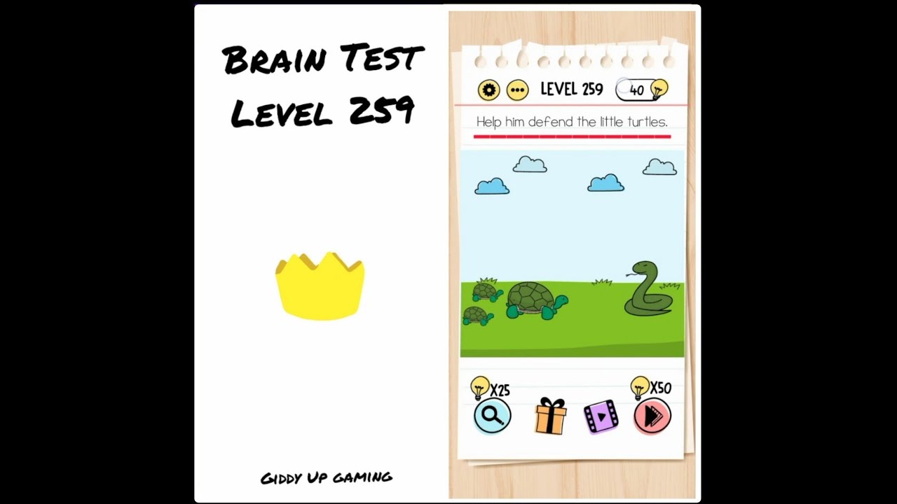 BRAIN TEST LEVEL 259 ANSWER - YouTube