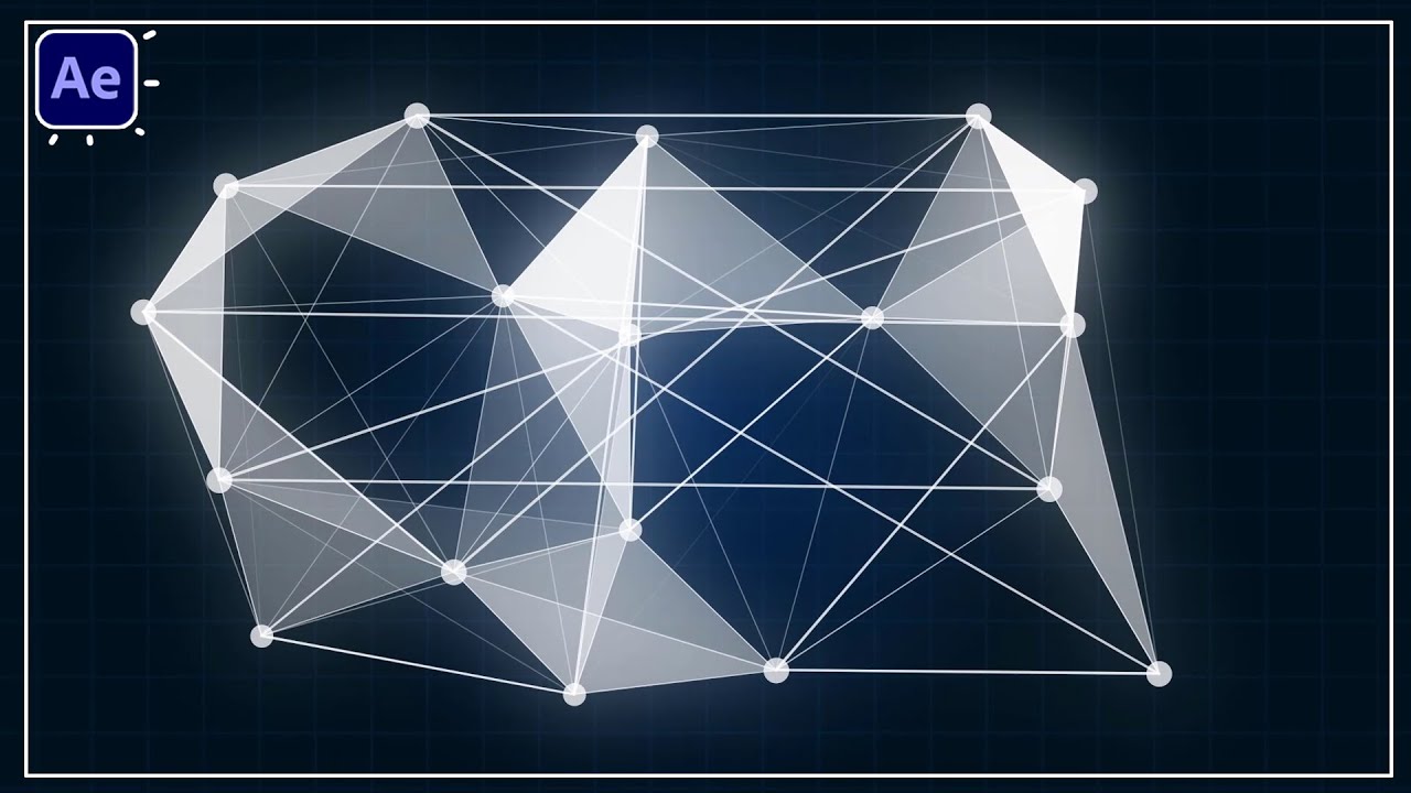 Connect Line Dots Plexus in After Effects - YouTube