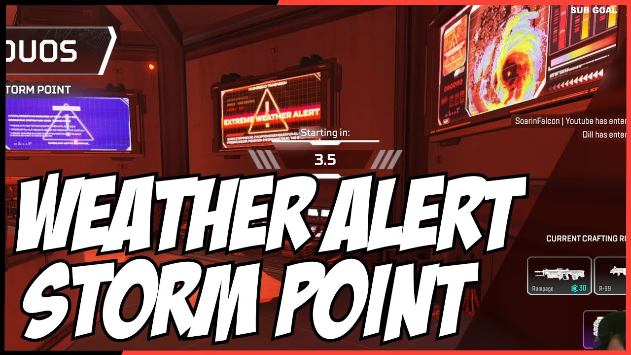 Storm Point Extreme Weather Alert Event Phase Three Update | Apex ...