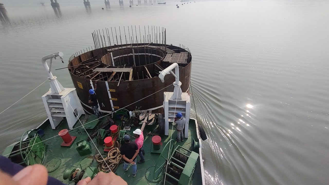 Floating of Well Cassion | Well Foundation - YouTube