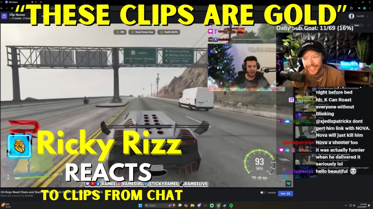 Ricky Rizz REACTS to CLIPS from viewers... #gtarp | ProdigyRP 2.0 - YouTube