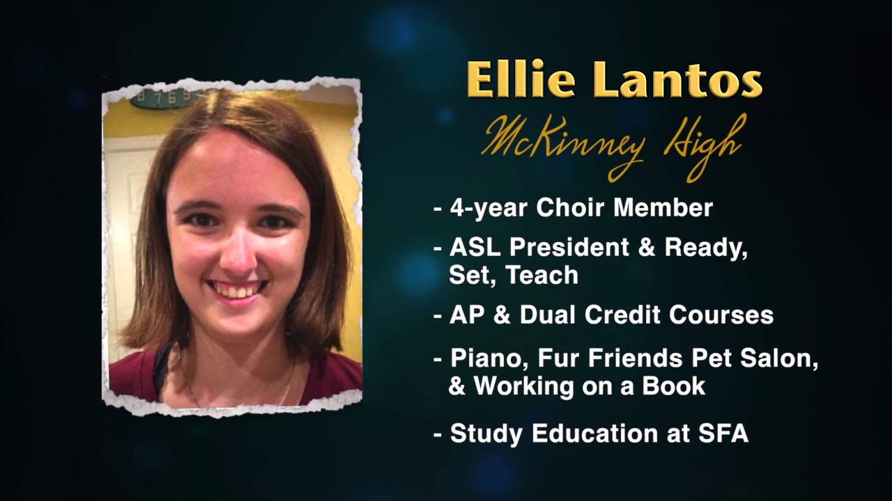 Scholar Artist of the Week - Ellie Lantos - YouTube
