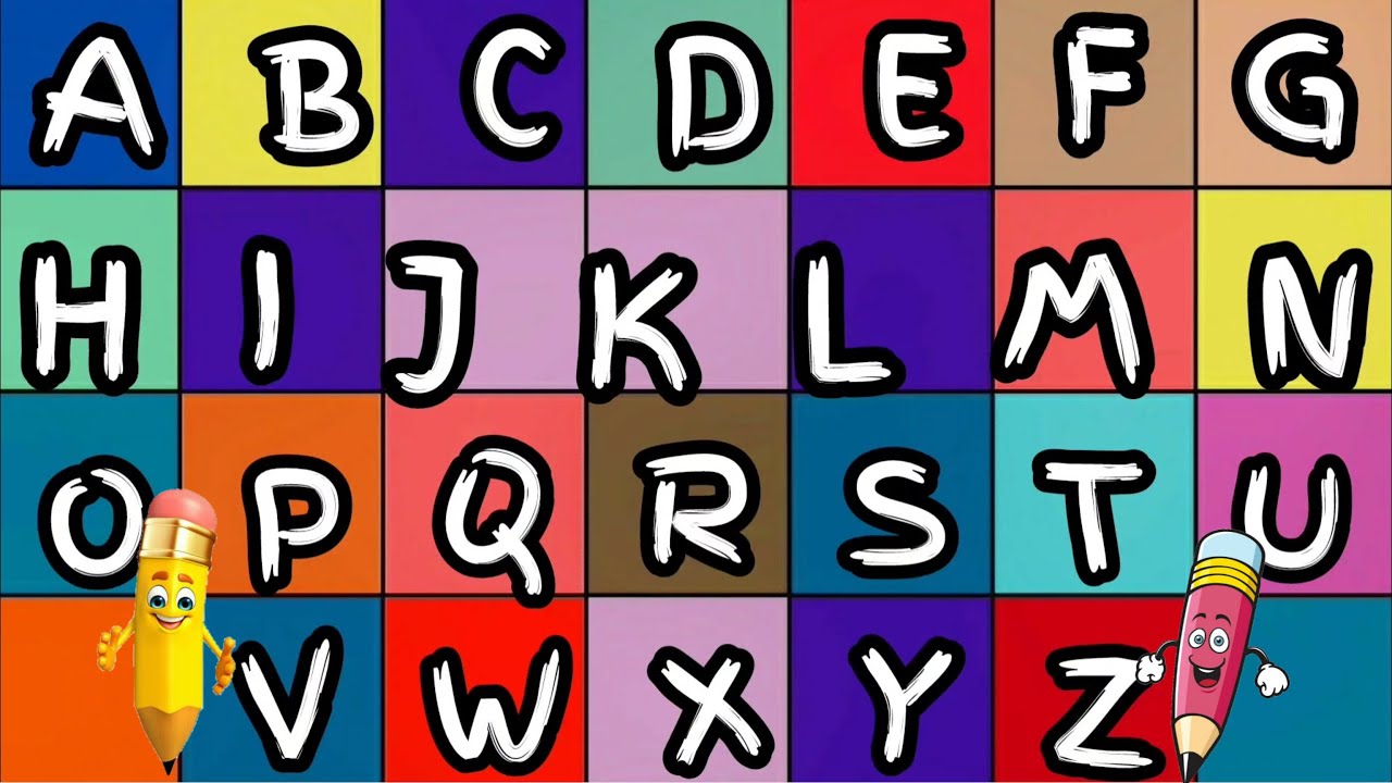 Abc song with Happy brain kids learning | nursery rhymes - YouTube