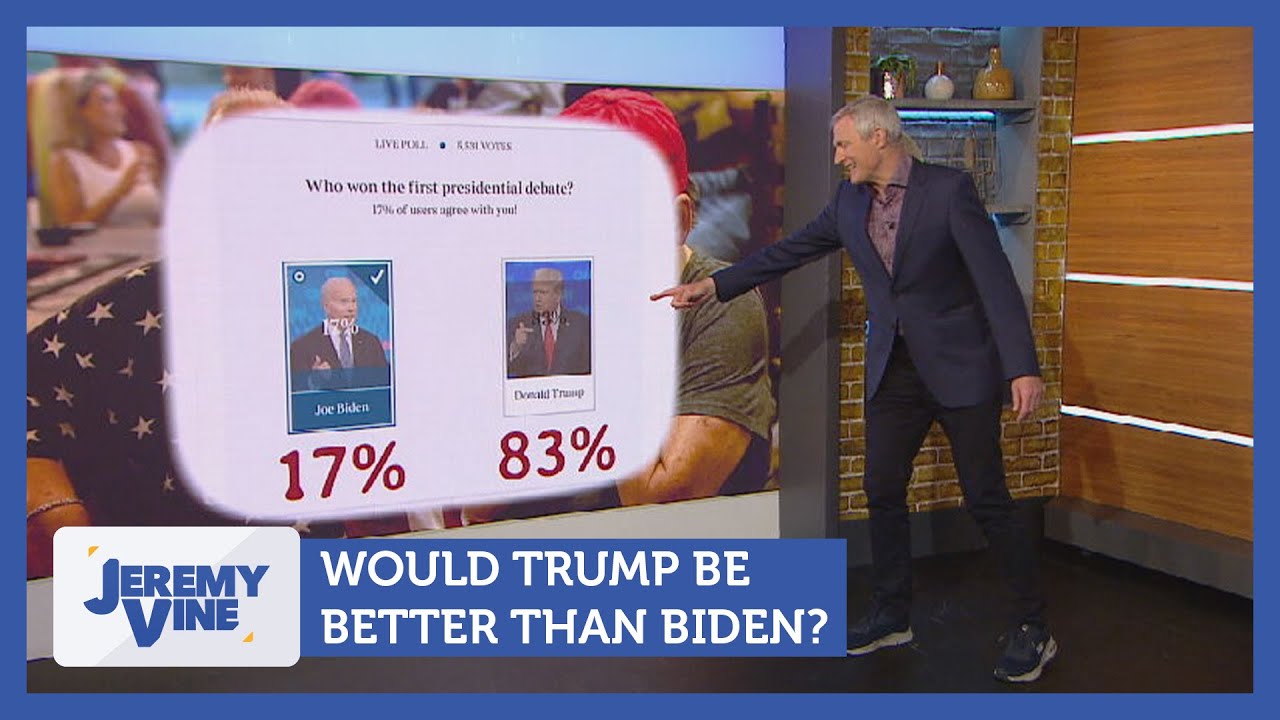 Would trump be better than Biden? feat. Mike Parry & Yasmin Alibhai ...