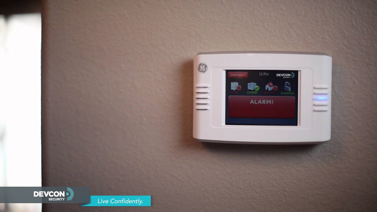 Touchscreen Keypad - Devcon Security - YouTube