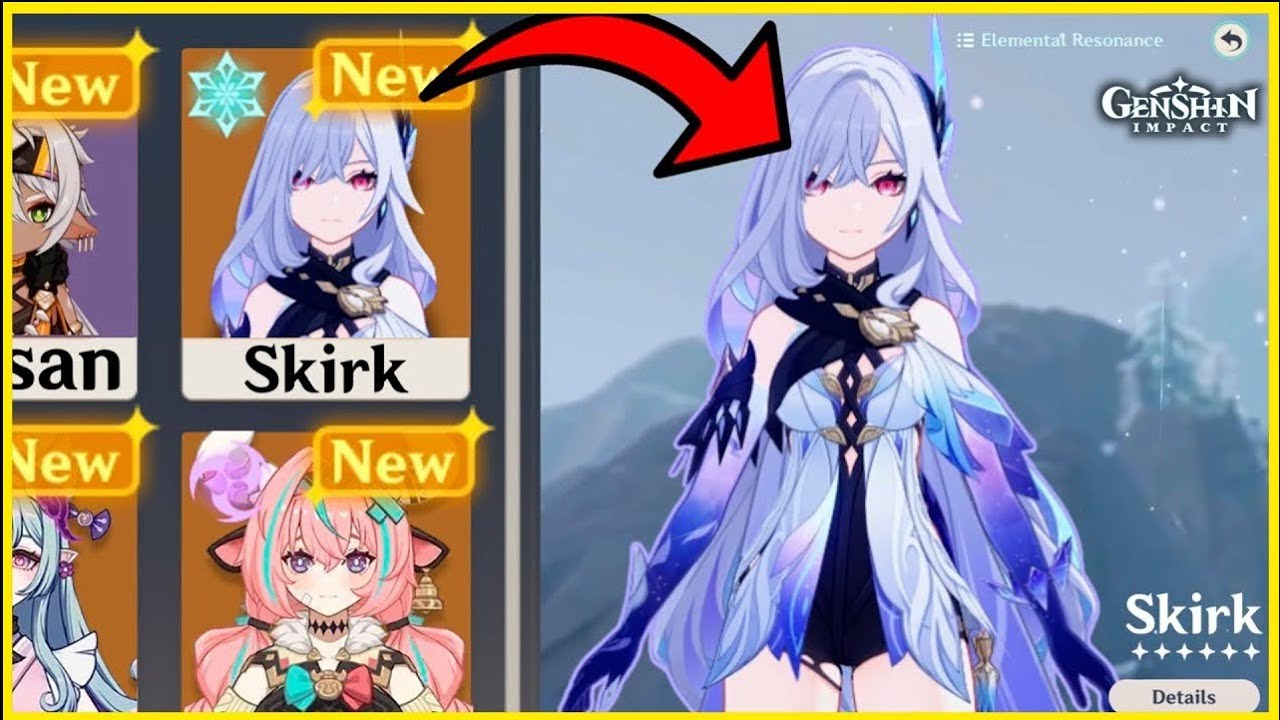 ¡FINALMENTE! se REVELA TODO ESTO sobre el KIT de SKIRK - Genshin Impact ...