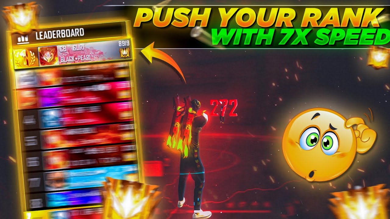 Free fire double rank push glitch | free fire grandmaster glitch | free ...