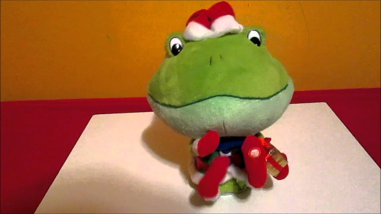 Gemmy - Dancing Christmas Frog - YouTube