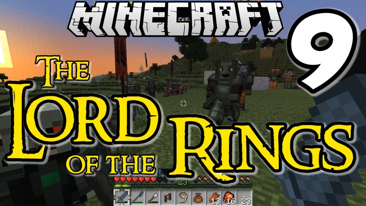 Minecraft Lord of the Rings E09 "Angmar Orc Invasion!" (Silly Role-play ...