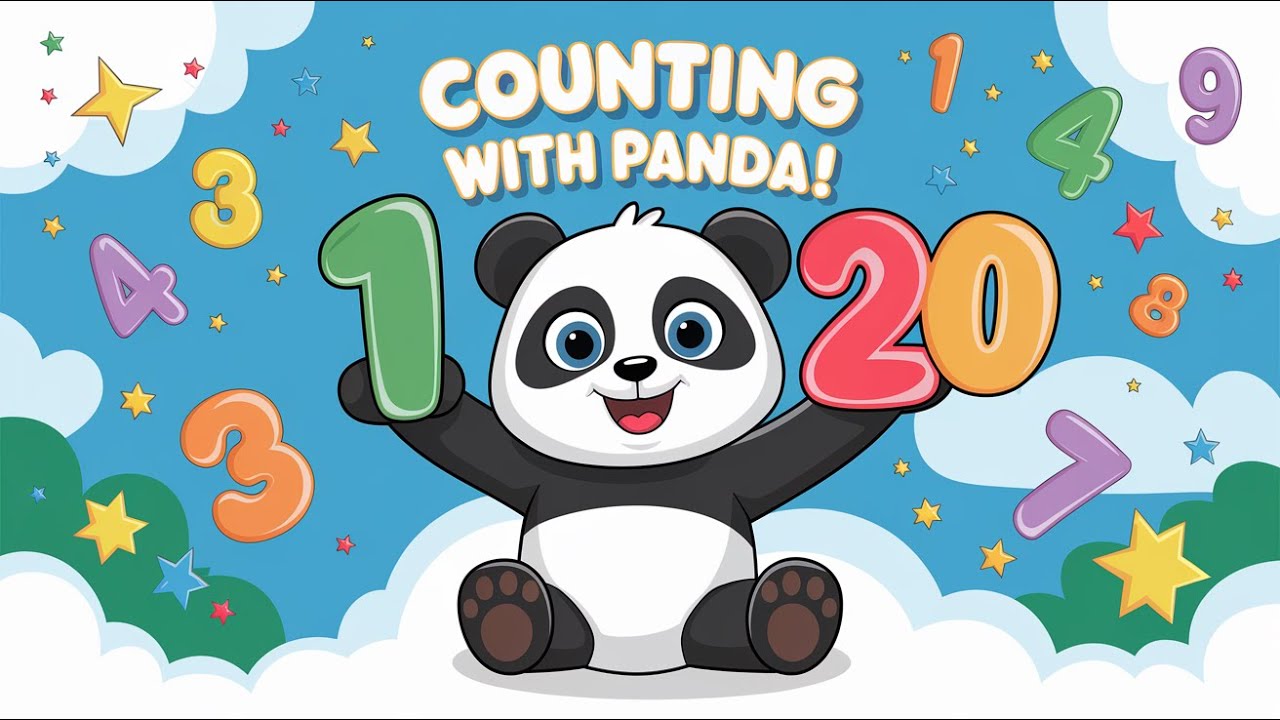 Panda’s Counting Adventure | Learn Numbers 1 to 20 for Kids | BeatLab ...