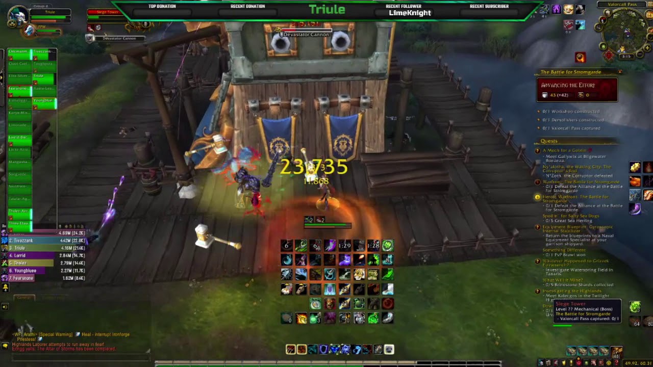 Arathi Highlands Warfront Normal - YouTube