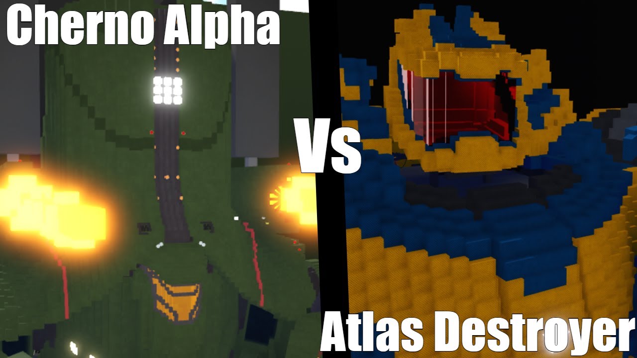 Cherno Alpha Vs Atlas Destroyer - Babft Collab with @Astrofanta - YouTube