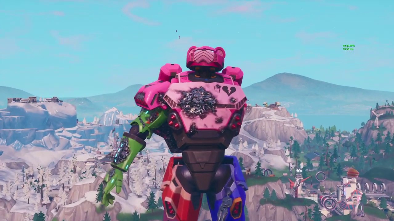 Final showdown event! Monster vs Robot - Fortnite replay mode - YouTube