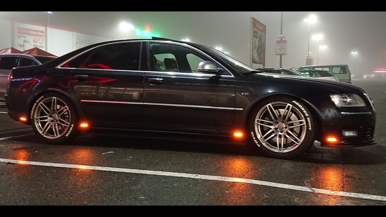 Audi A8 S8 V10 5,2l Quattro (Sound) /LamborghiniEngine Eskalation - YouTube
