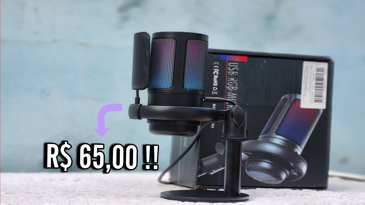 O melhor microfone custo x beneficio do Aliexpress - ME6S - YouTube