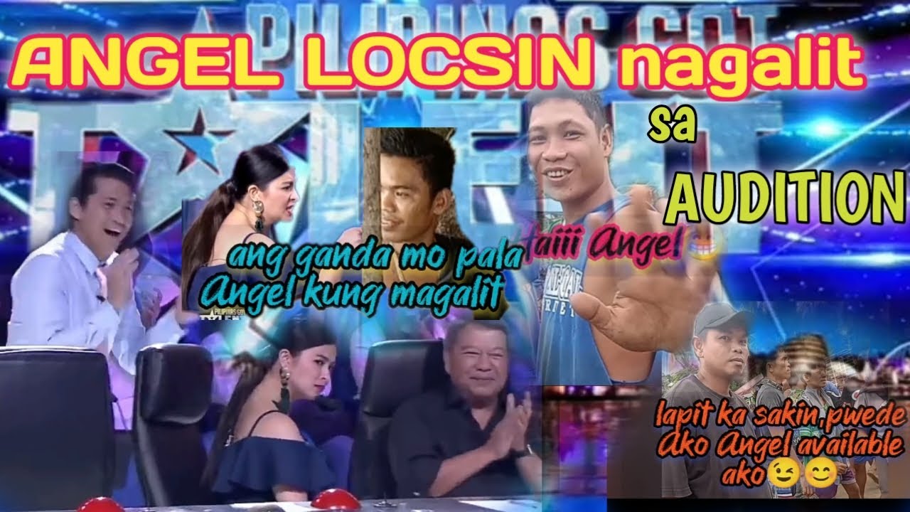PILIPINAS GOT TALENT ANGEL LOCSIN NAGAGALIT SA AUDITION | PGT Parody ...